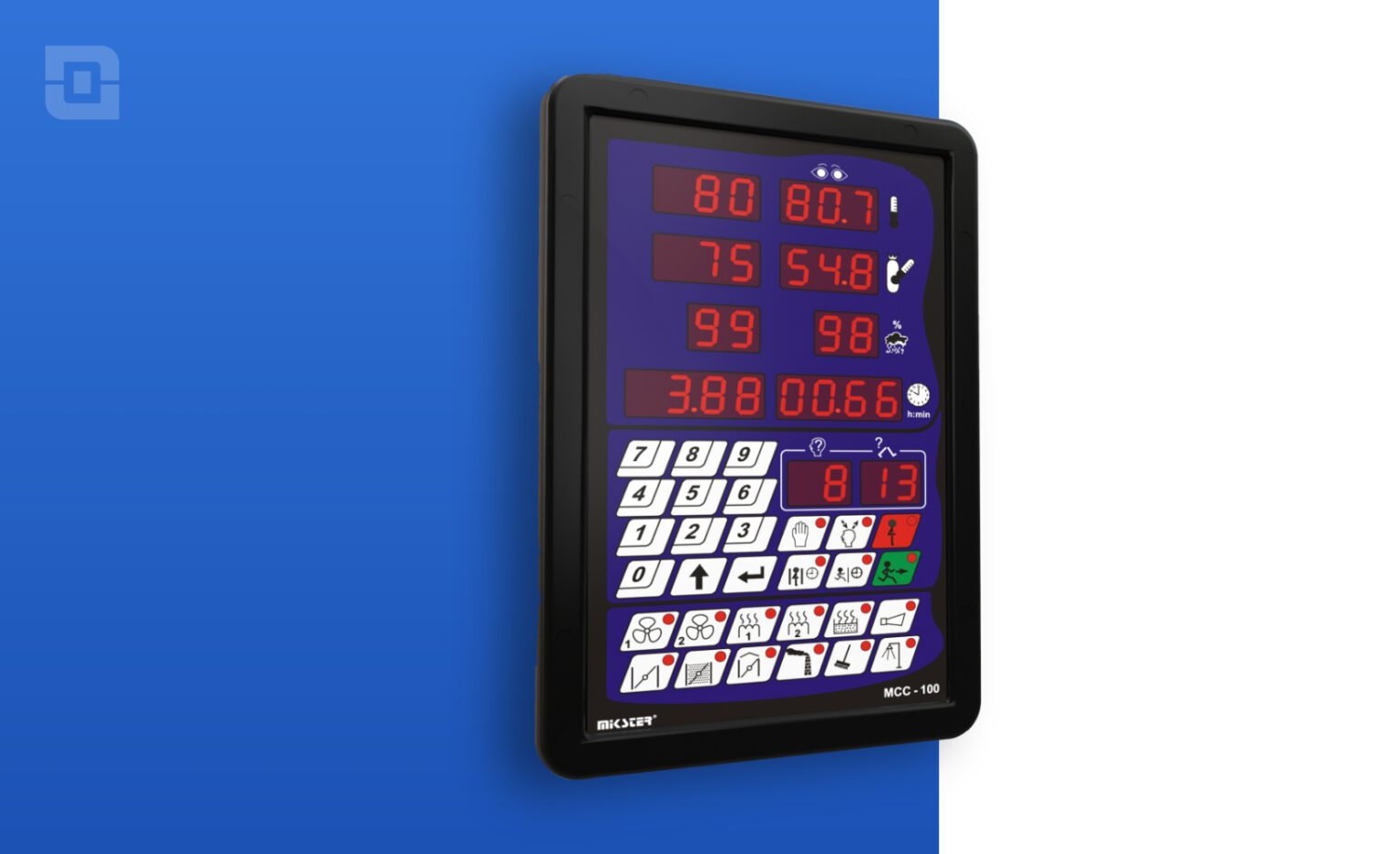 MCC 100 controller - MIKSTER - Temperature recording system | Logginet