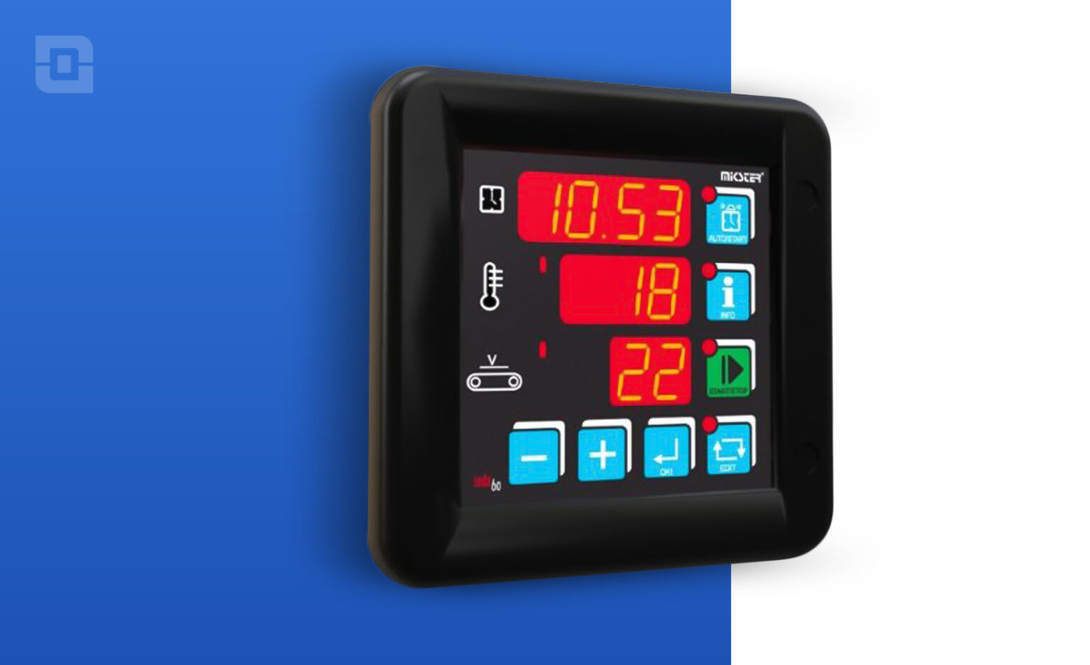 INDU 60 controller - MIKSTER - Temperature recording system | Logginet