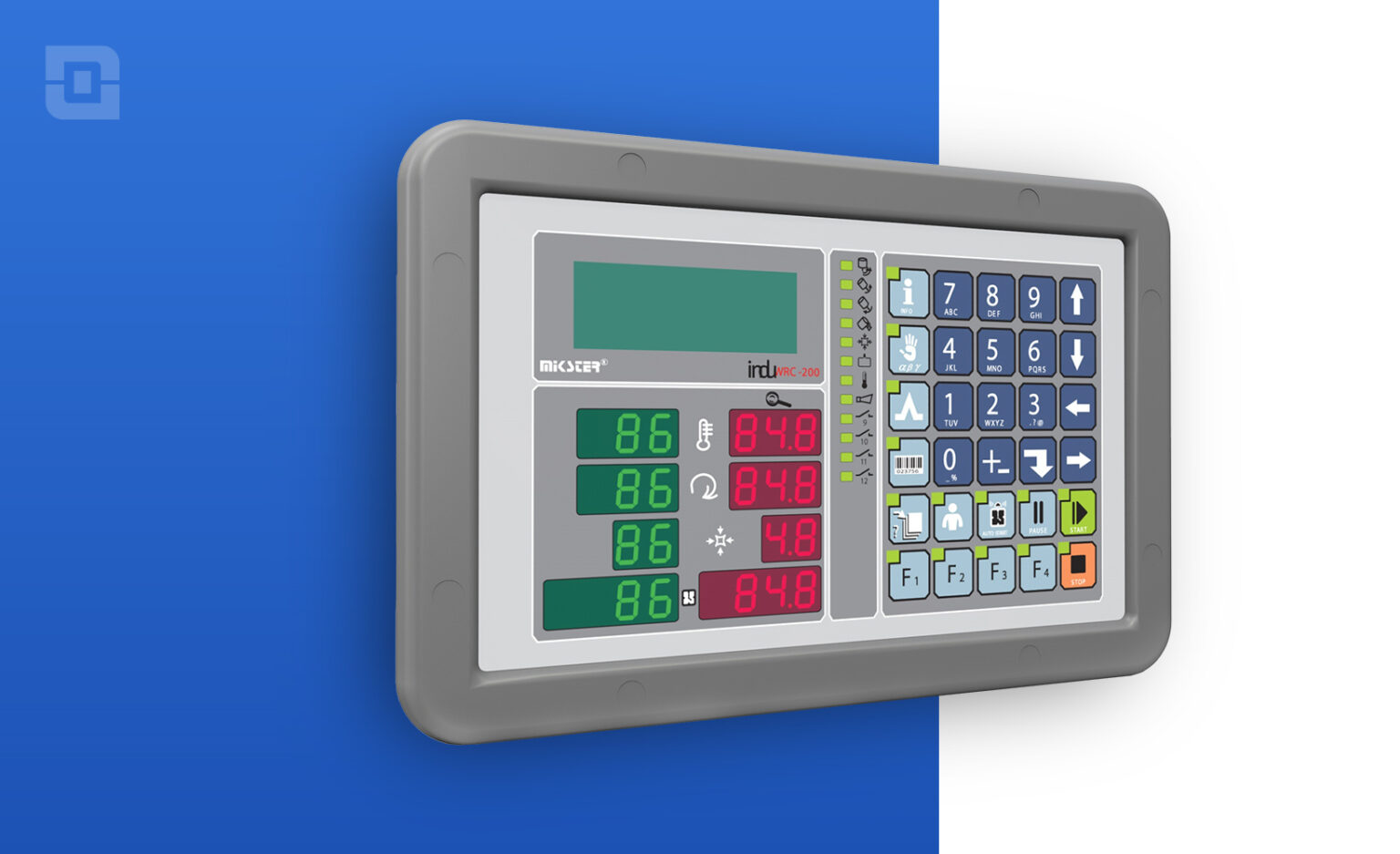 INDU WRC 200 controller - MIKSTER - Temperature recording system | Logginet